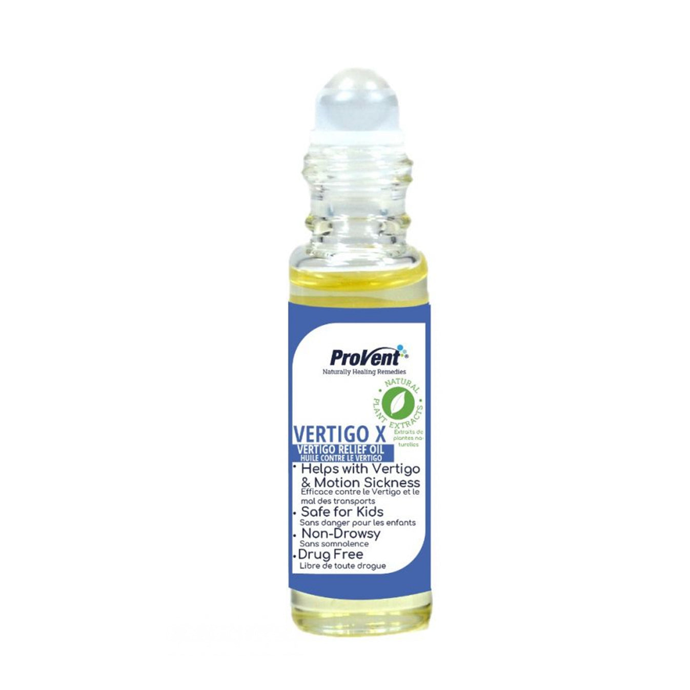 ProVent VertigoX Vertigo Relief, 0.15 fl. oz. (English/French Packagin